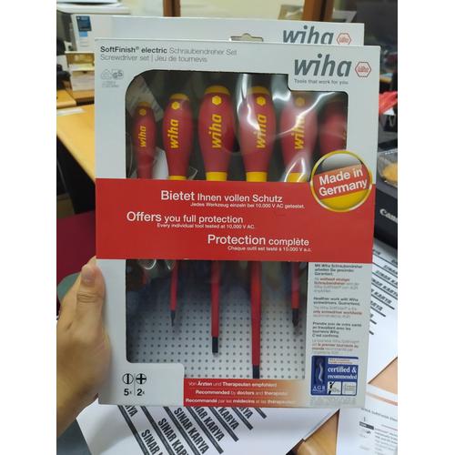 Jual Obeng WIHA 3201 K12 SoftFinish Electric SlimFix Screwdriver Set 12Pcs - Jakarta Pusat ...