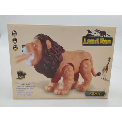 Jual Land Lion No.60121 | Mainan Anak Robot Singa Jalan Lampu Suara ...