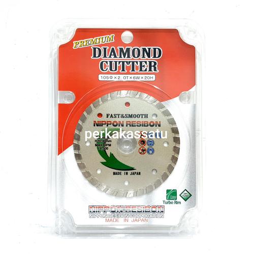Jual DIAMOND WHEEL 4 INCI 4" NIPPON RESIBON TURBO MATA POTONG GRANITE ...