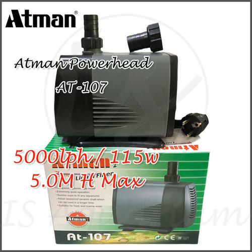 Jual Atman Power Head AT107 AT-107 AT 107 5000 PowerHead Filter Pompa ...