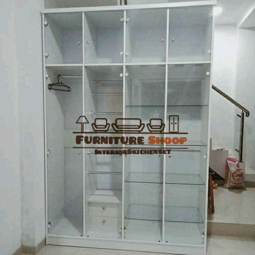 Jual Order PO lemari custom rak dan pintu kaca polos - Kota Bogor - D ...