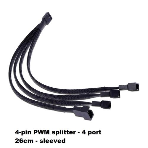 Jual Kabel extension 4 Pin PWM Fan Power Splitter 4port - Kota Semarang ...