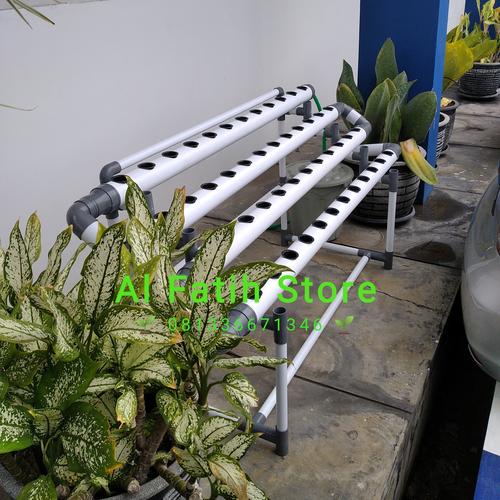Jual Hidroponik Set Instalasi Hidroponik Full Set Murah 48 Lubang - Kab ...