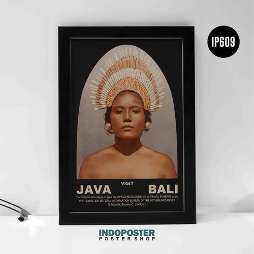 Jual POSTER HIASAN DINDING RETRO JADUL TRAVEL VISIT JAVA BALI A4 ...