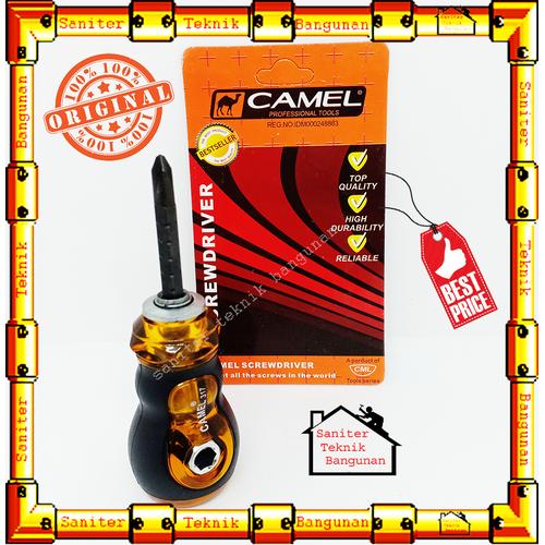 Jual OBENG PENDEK-OBENG CEBOL-OBENG MINI-OBENG BOLAK BALIK MAGNET CAMEL ...