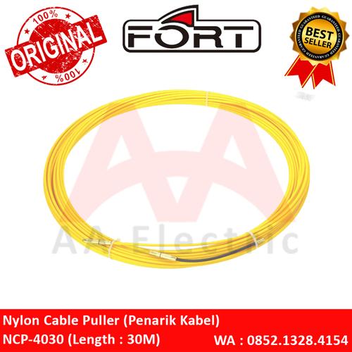 Jual Penarik Kabel / Track Per / Nylon Cable Puller Panjang 30M Kuning ...