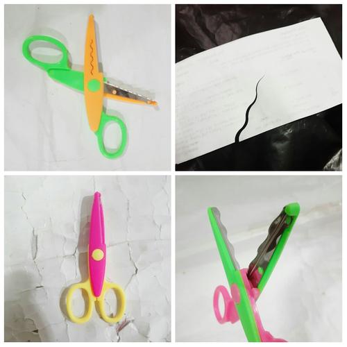 Jual stainless gunting zigzag kertas prakarya DIY zig zag kerajinan tangan - 3 model joyart ...