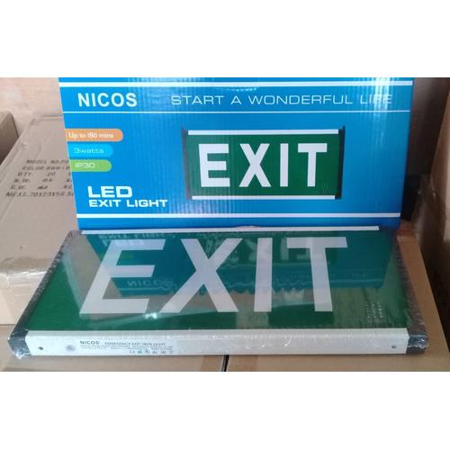 Jual Lampu exit led lampu darurat exit sign lampu exit emergency ...