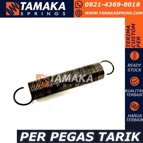 Jual Per Spring Pegas Tarik OD 25mm Kawat 2mm P. badan 100mm Baja ...