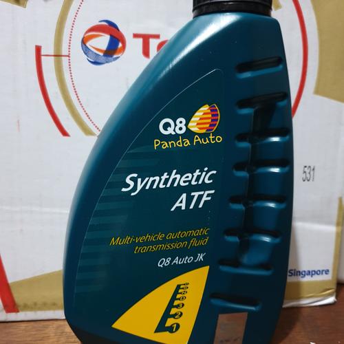 Jual OLI TRANSMISI MOBIL MATIC Q8 ATF AUTO JK, FULLY SYNTHETIC, 1 LTR ...