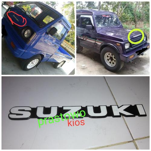 Jual emblem logo lambang tulisan suzuki carry st 100 jimny katana - Kota Semarang - prastowo ...