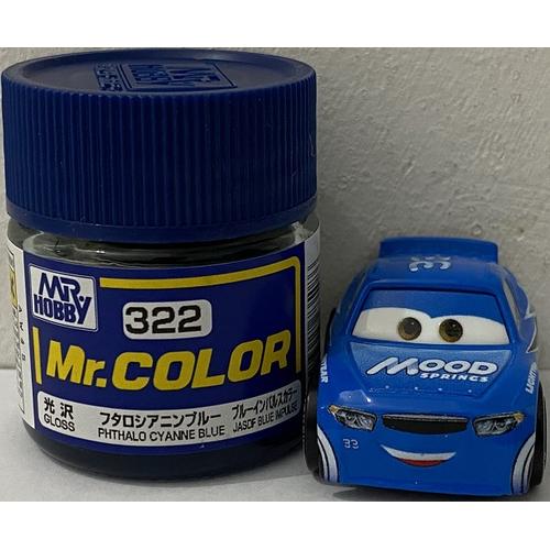 Jual Mr Hobby Mr Color 322 Phthalo Cyanne Blue JSDF Infuse 10 ML Cat ...