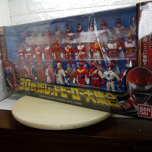 Promo figure vinyl red sentai 30th anniversary edition red sentai 1975 ...