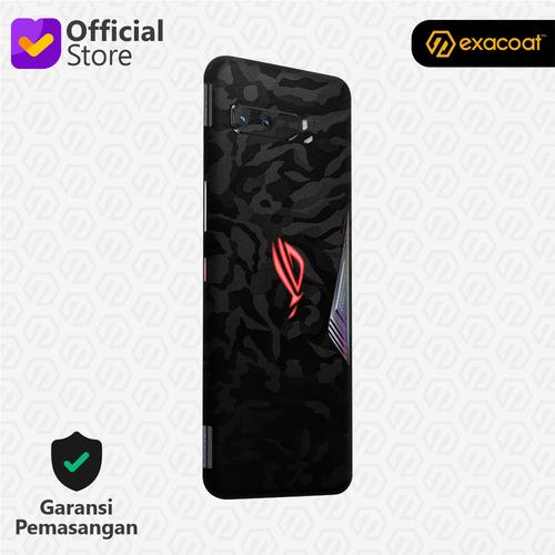 Jual [EXACOAT] Asus ROG Phone 3 Skins 3M Skin / Garskin - Black Camo ...