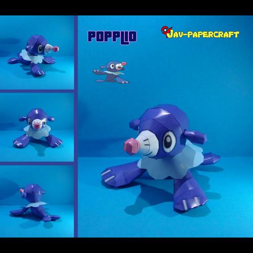 Jual Pokemon Popplio Papercraft - Kab. Bekasi - Papercraft Tiviti ...
