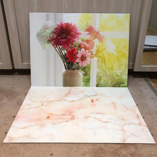 Jual Alas Foto Lipat Ukuran A3 (46x31cm) Motif vas bunga dan marmer 03 ...