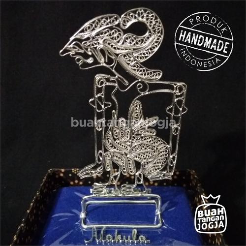 Jual Miniatur Wayang Nakula Lapis Perak - Kerajinan Khas Kotagede Jogja - Kab. Bantul ...