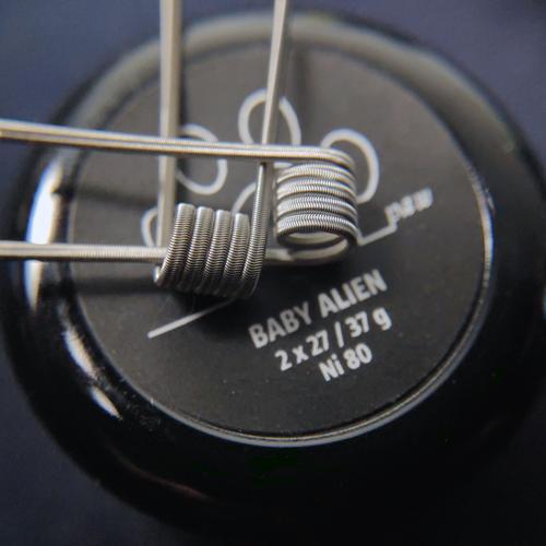 Jual Baby Alien Fused Clapton Ni80 (Alien Coil Super Meletek mletek ...