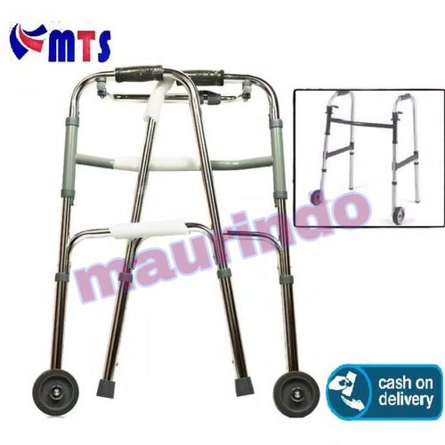 Jual Walker Alat Bantu Jalan dengan Roda / Tongkat Bantu Jalan Walker ...