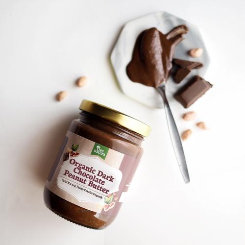 Promo Tree Natura Organic Peanut Butter Dark Chocolate 225 gr (Selai ...