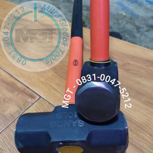 Jual palu bodem 5 kg palu godam 10 lbs sledge hammer gagang karet ...