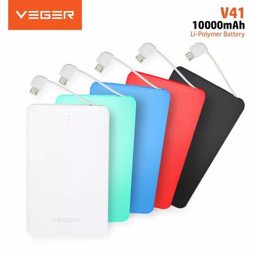 Jual POWERBANK POWER BANK 1000MAH 1000 MAH VEGER 1000 mah - Merah ...
