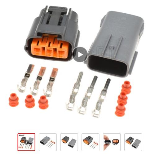 Jual CONNECTOR 3 PIN UNTUK SENSOR O2 UNIVERSAL SEMUA KENDARAAN - Kab ...