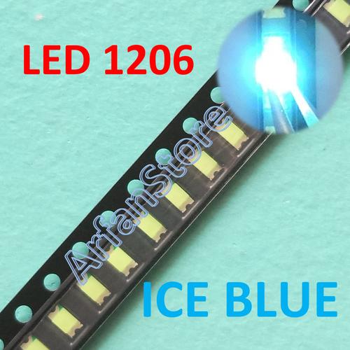Jual LED 1206 Ice Blue SMD Chip 3216 Warna Biru Muda - Kota Tangerang ...