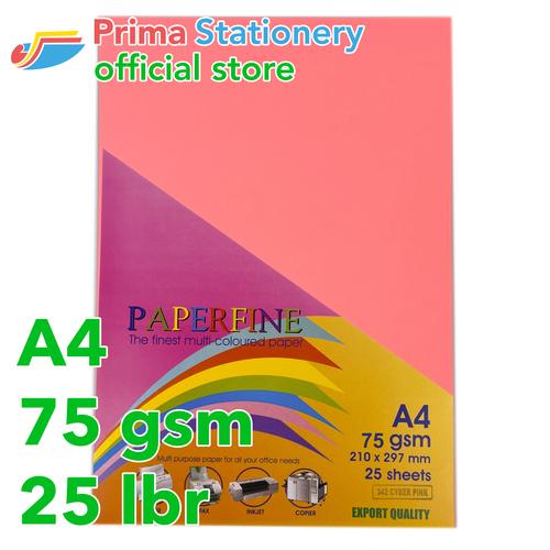 Jual Kertas HVS Warna Paperfine Cyber Pink - Jakarta Utara - Prima ...