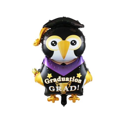 Jual Balon Foil Graduation Pinguin Mini / Balon Foil Wisuda Penguin ...