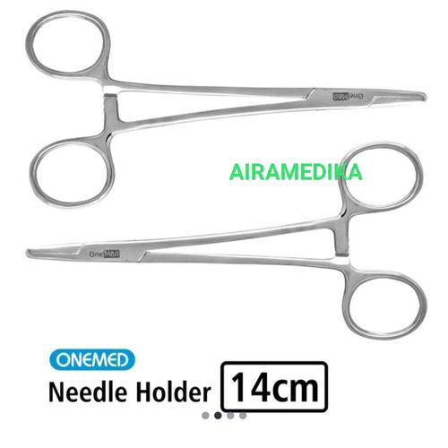 Jual Needle Holder 18cm Stainless Steel / Nald Voeder 18cm / NalFuder ...