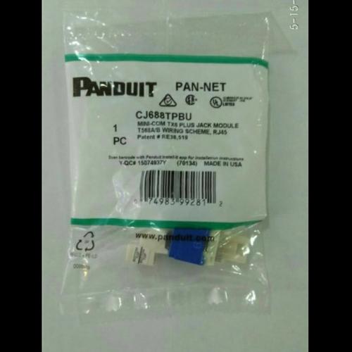 Jual Panduit Modular Jack RJ45 cat.6 Original - Jakarta Pusat ...