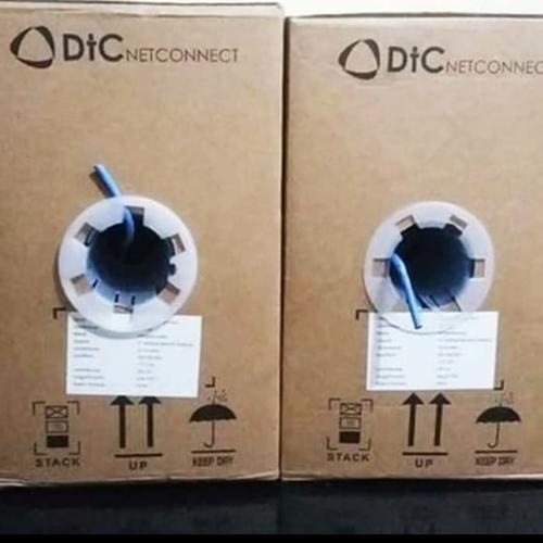 Jual DTC UTP Cable LAN Cat.6 Blue @ 305 Mtr - Jakarta Pusat - Electric ...