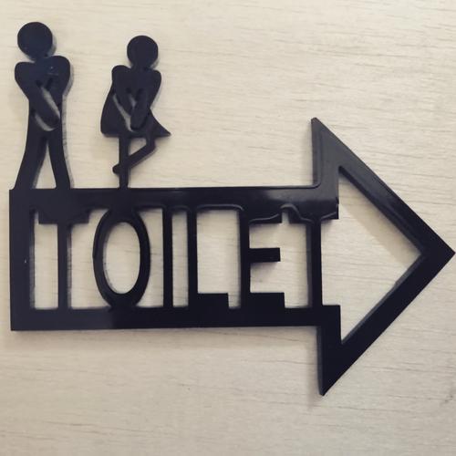 Jual Toilet Sign / Restroom Signage / Penanda Toilet / Kamar Mandi ...