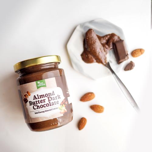 Promo Tree Natura Almond Butter Dark Chocolate 225 gr (Selai Kacang ...