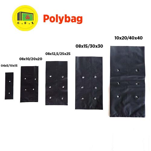 Jual Plastik Polybag Tanaman Semua Ukuran Lengkap 500 gr - 20x20 (167 ...