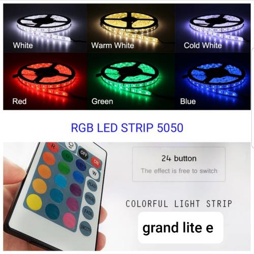 Jual Lampu Led Strip RGB+Remote - Jakarta Pusat - Grand Lite Electric ...