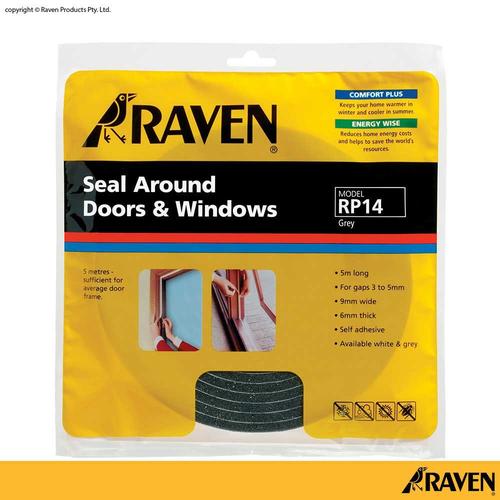 Promo RAVEN Door & Window Seal RP14 Grey 5M Seal Celah Pintu Jendela ...