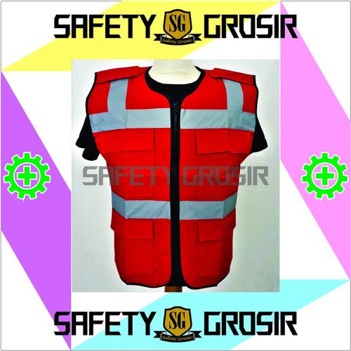 Jual Rompi Safety / Rompi Proyek / Rompi Drill Pengawas /Safety Vest ...