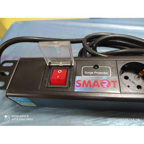 Jual PDU 6 port Rackmounted 19inch SPD - shuko input - Jakarta Pusat ...