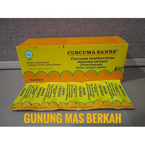 Jual Curcuma Sanbe - Ekstrak Temulawak Isi 100 Tablet - Kota Surabaya ...