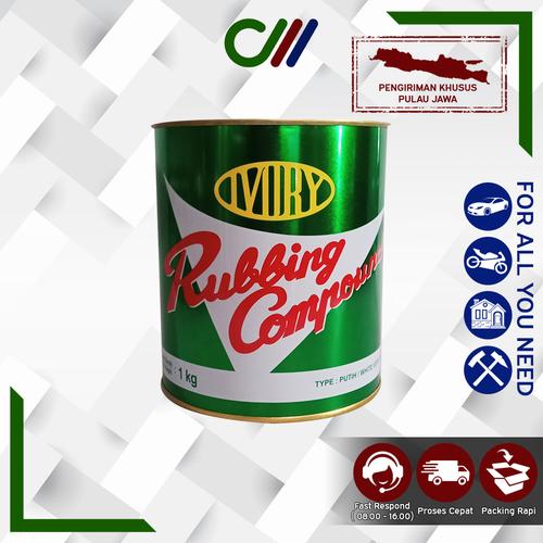 Jual Kumpon / Rubbing Compound IVORY Putih 1Kg - Kota Bandung - Cipta ...