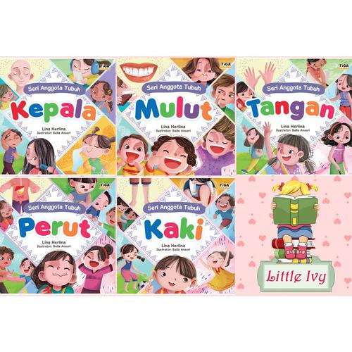 Jual Seri Anggota Tubuh Kepala/Mulut/Tangan/Perut/Kaki. Buku Cerita ...