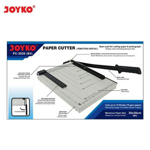 Jual Pemotong Kertas Paper Cutter Joyko B4 Pc 3038 F4 Jakarta Utara