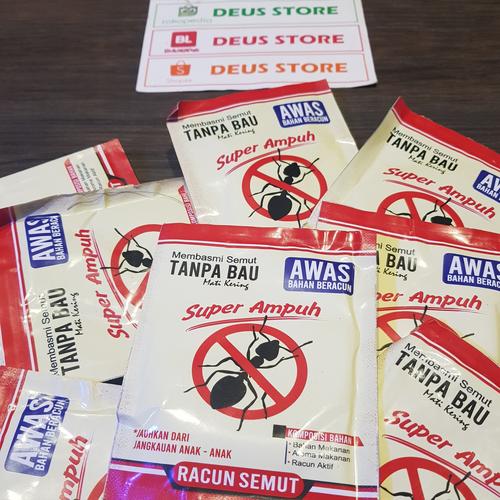 Promo Racun Semut dan Kecoa / Pembasmi Semut dan Kecoa Sachet Super ...