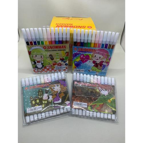 Jual Snowman Coloring MARKER PENCIL TYPE 12 Coloring - Jakarta Barat ...