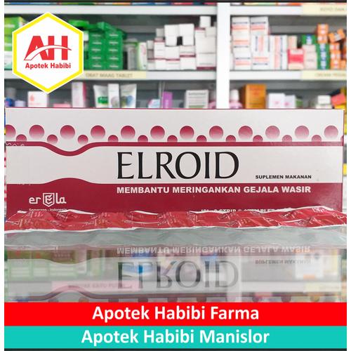 Jual ELROID ERLOID TABLET 1 STRIP ISI 10 KAPLET - 1 STRIP - Kab ...