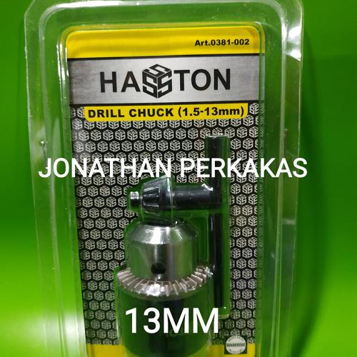 Jual kepala mesin bor 13mm haston prohex/drill chuck haston prohex 13mm ...