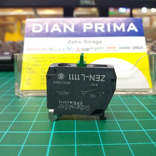 Jual Schneider Badan kontak tambahan kontak blok 1NO ZEN-L1111 ZENL1111 ...