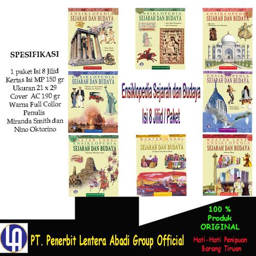 Jual Ensiklopedia Sejarah dan Budaya - 1 Paket Isi 8 Jilid - Jakarta Pusat - PT ...